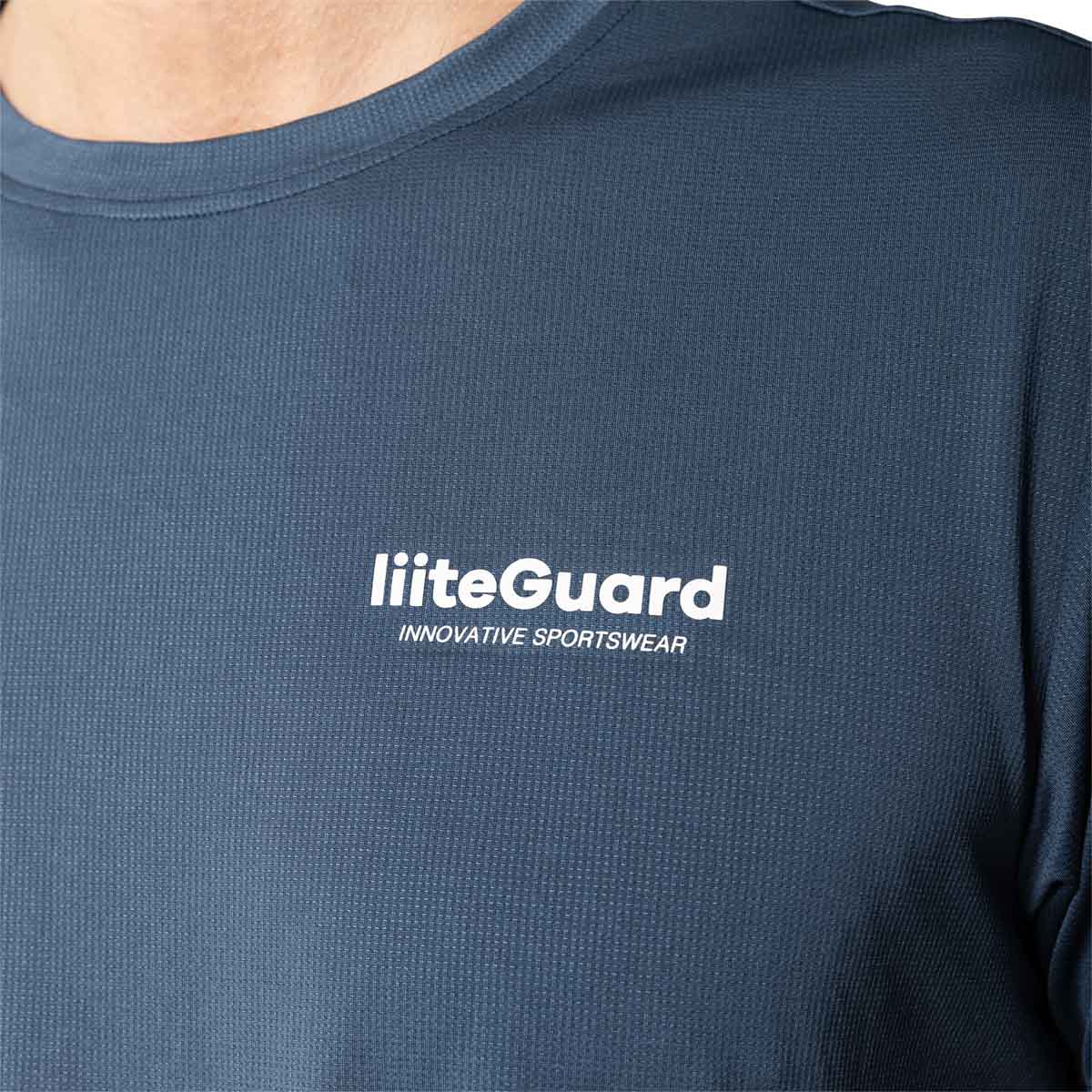 Køb Liiteguard Ground Tech Løbe T-shirt Herre - Navy