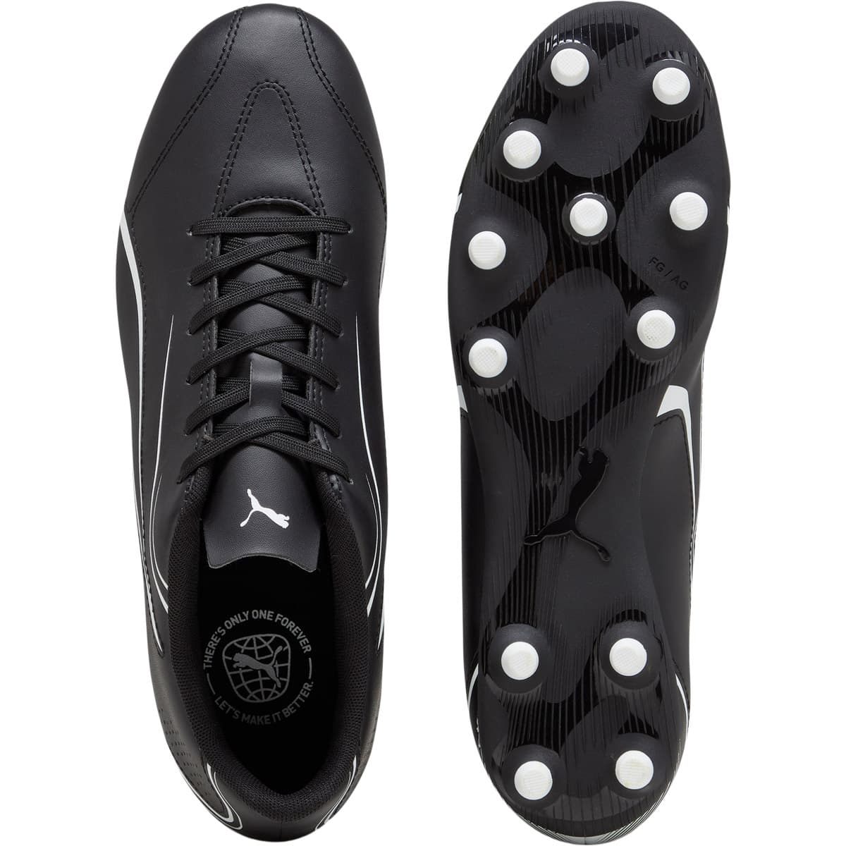 Køb Puma Vitoria FG/AG Fodboldstøvler - Sort