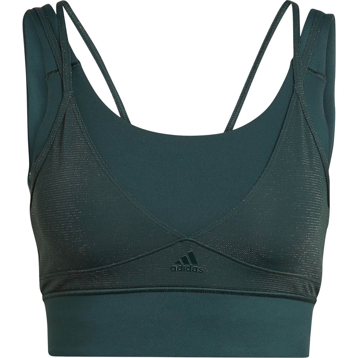 Køb adidas Powerimpact Medium Support Shiny Sports BH Dame
