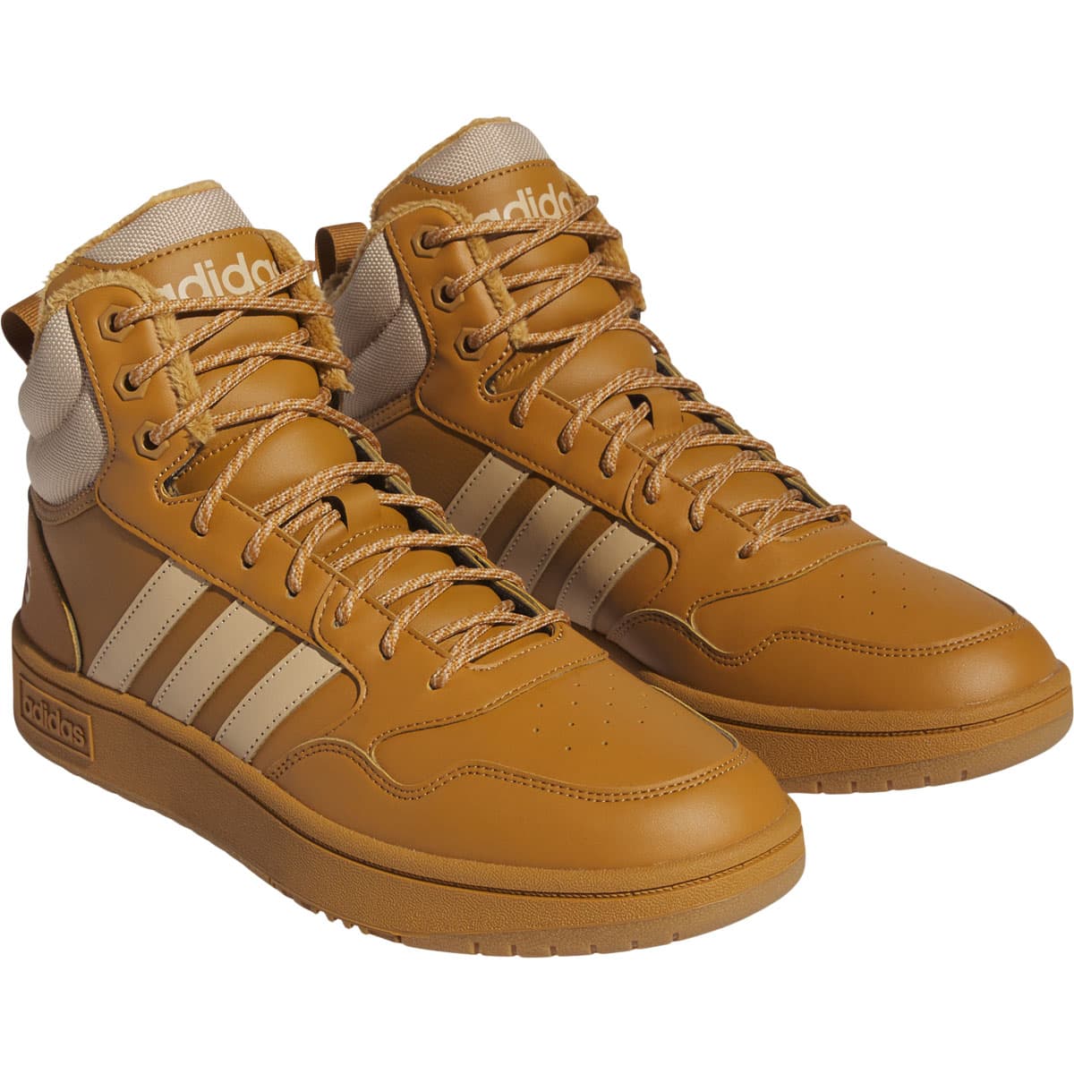 Køb adidas Hoops 3.0 Winterized Mid Sneakers Herre - Brun