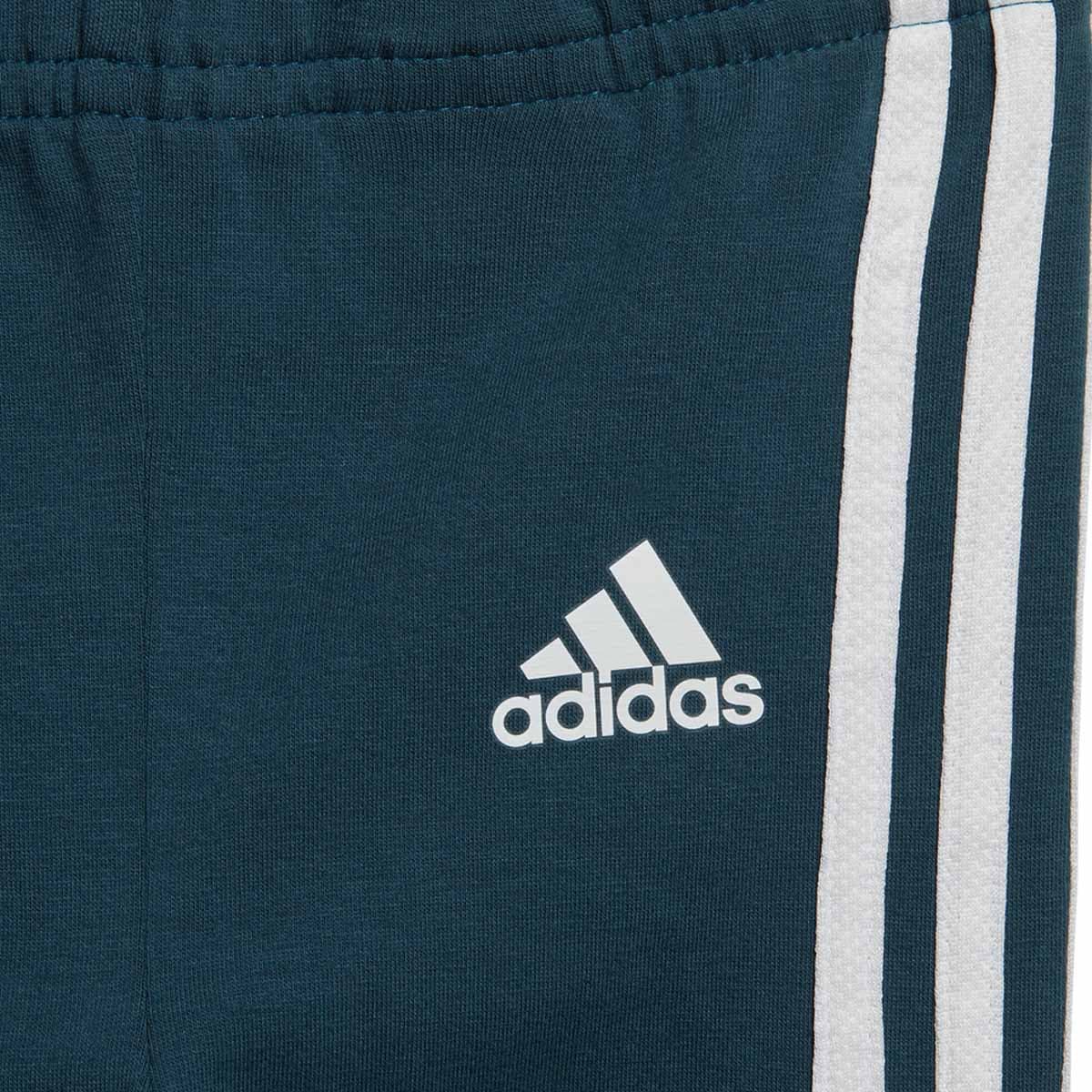 Køb adidas Tiberio 3-Stripes Colorblock Joggingsæt Børn - Turkis