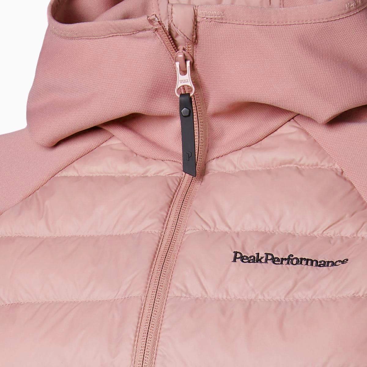 Køb Peak Performance Hybrid Hood Dunjakke Dame - Lyserød