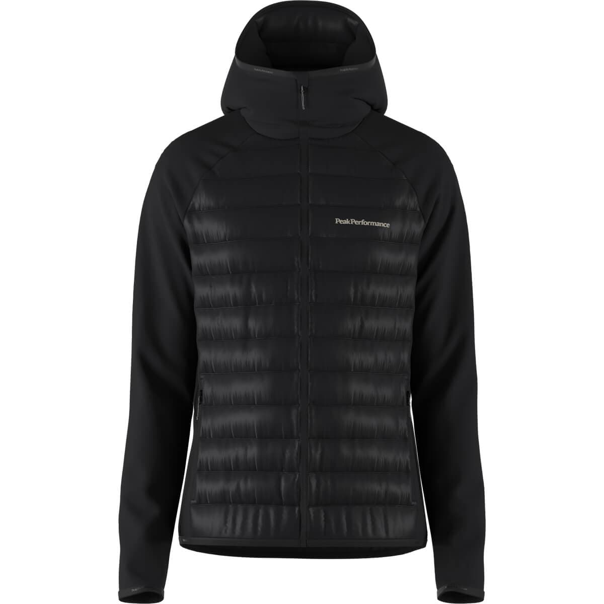 Køb Peak Performance Hybrid Hood Dunjakke Herre - Sort