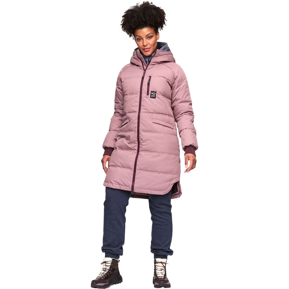 Køb Kari Traa Rongve Parka Dunjakke Dame - Lyserød