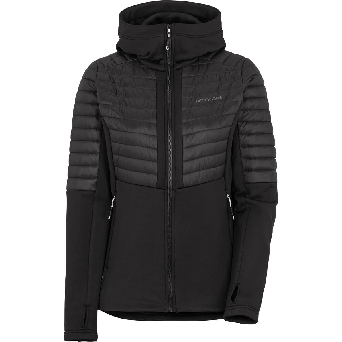 Køb Didriksons Annema Fullzip Jakke Dame - Sort