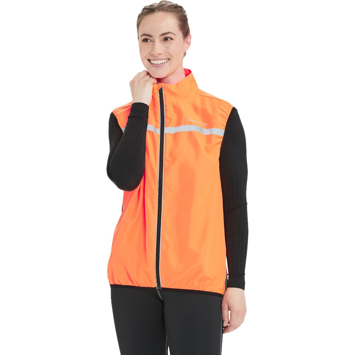 Køb Endurance Sindry Light The Night Refleksvest - Orange