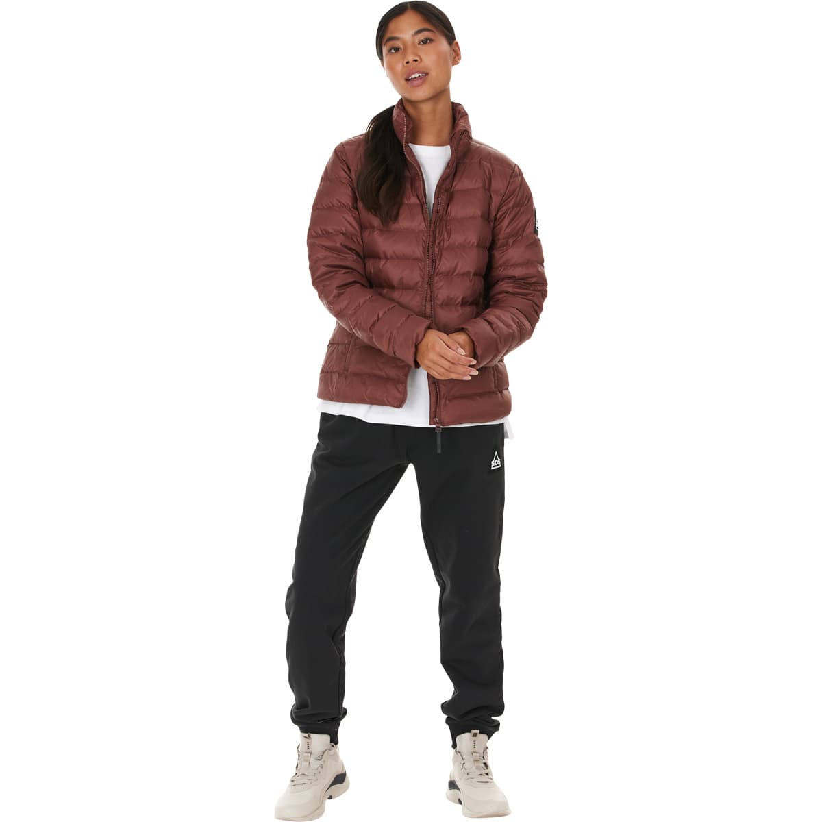 Køb SOS Nauders Dunjakke Dame - Rød