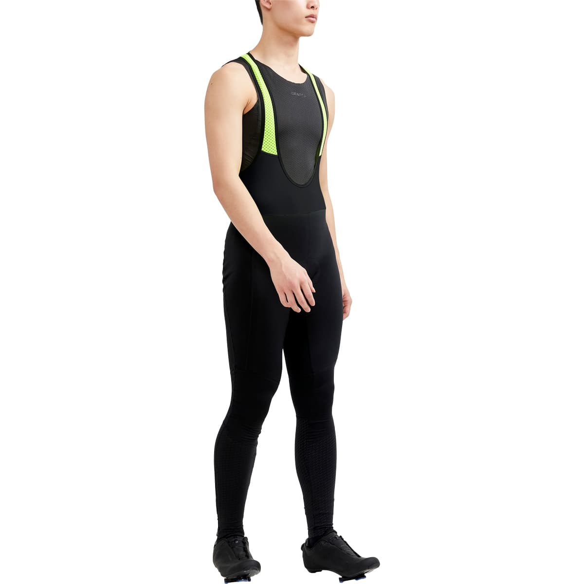 Køb Craft Advanced Bike SubZero Lumen Bib Cykelbukser Herre - Gul / Sort