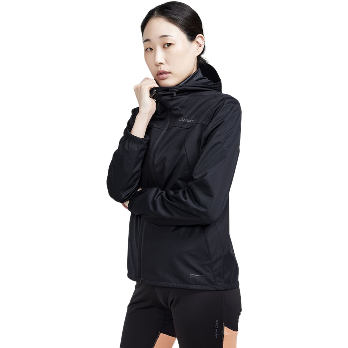 Køb Craft Advanced Essence Hydro Løbejakke Dame - Sort