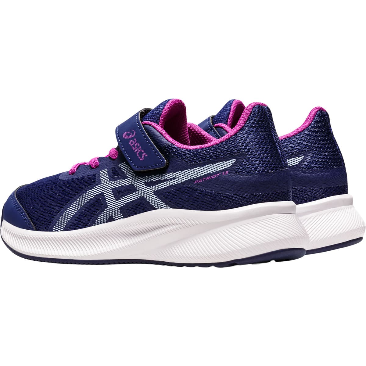 Køb Asics Patriot 13 Velcro Løbesko Børn - Blå