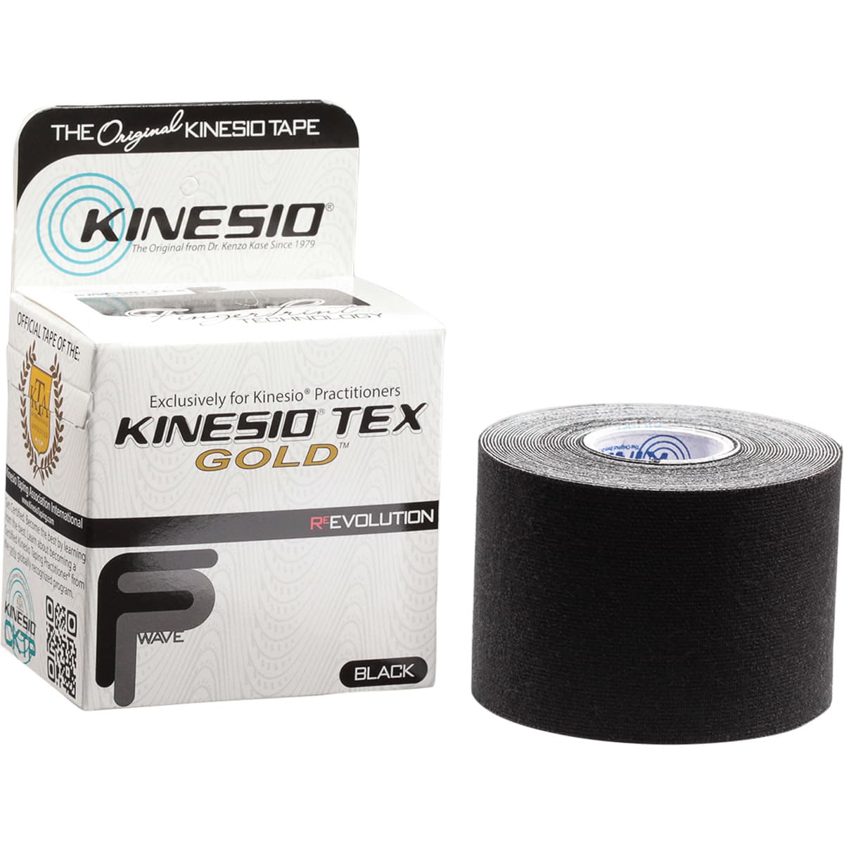 Køb Kinesio Tex Gold - 5 cm x 5 m - Sort